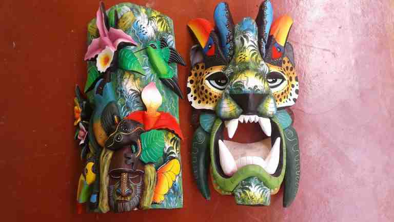 Jorge Morales - Artesanía en Mascaras Tradicionales Boruca | Sistema de ...