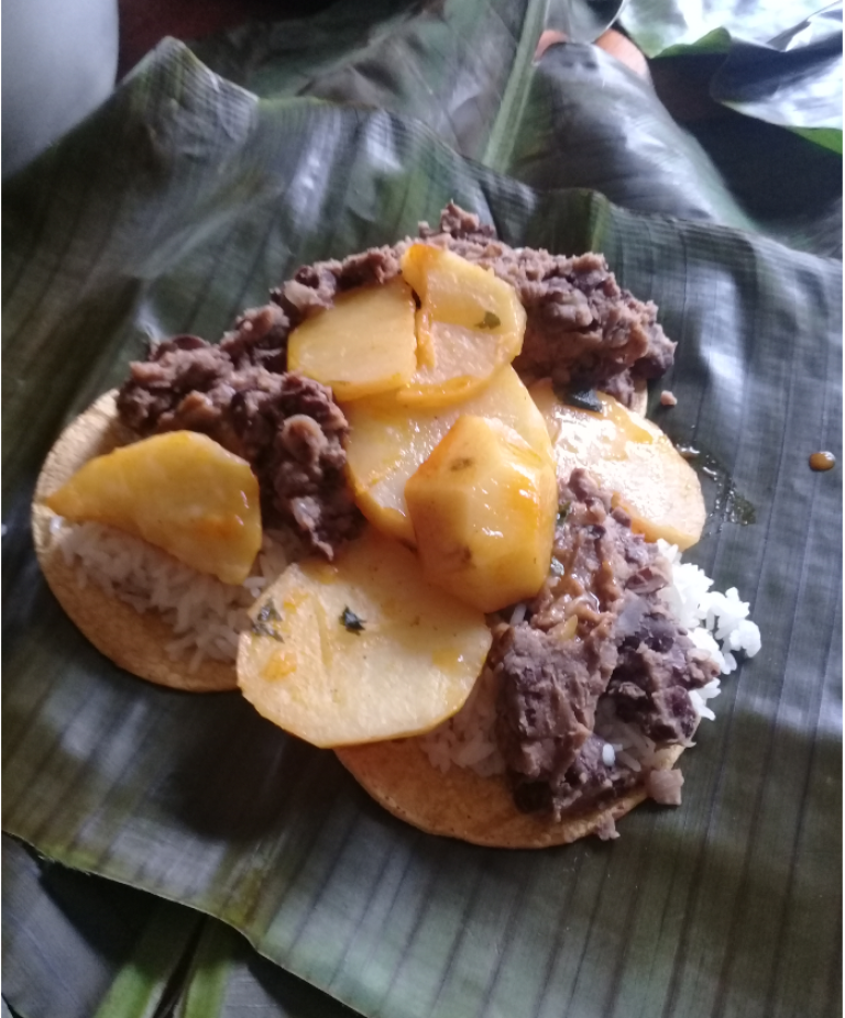 Almuerzo envuelto en hoja | Sistema de Información Cultural de Costa Rica