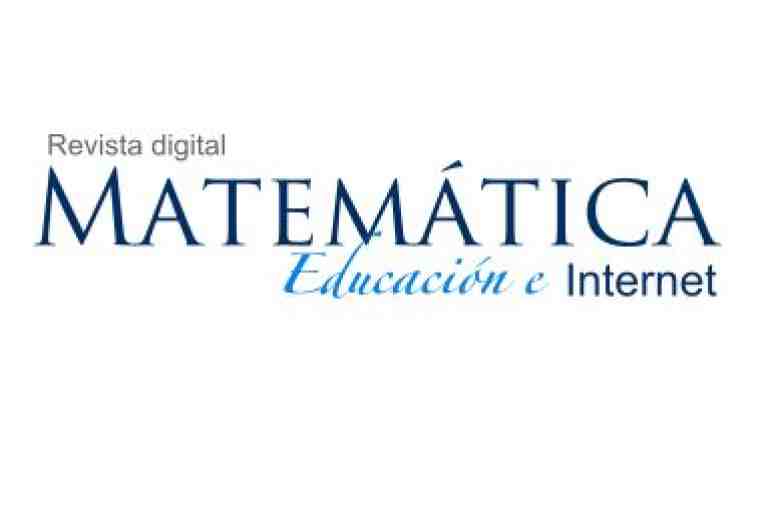 Revista Matemática, Educación e Internet | Sistema de Información ...